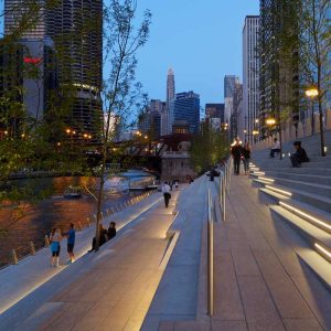 Chicago Riverwalk Expansion « Landezine International Landscape Award LILA