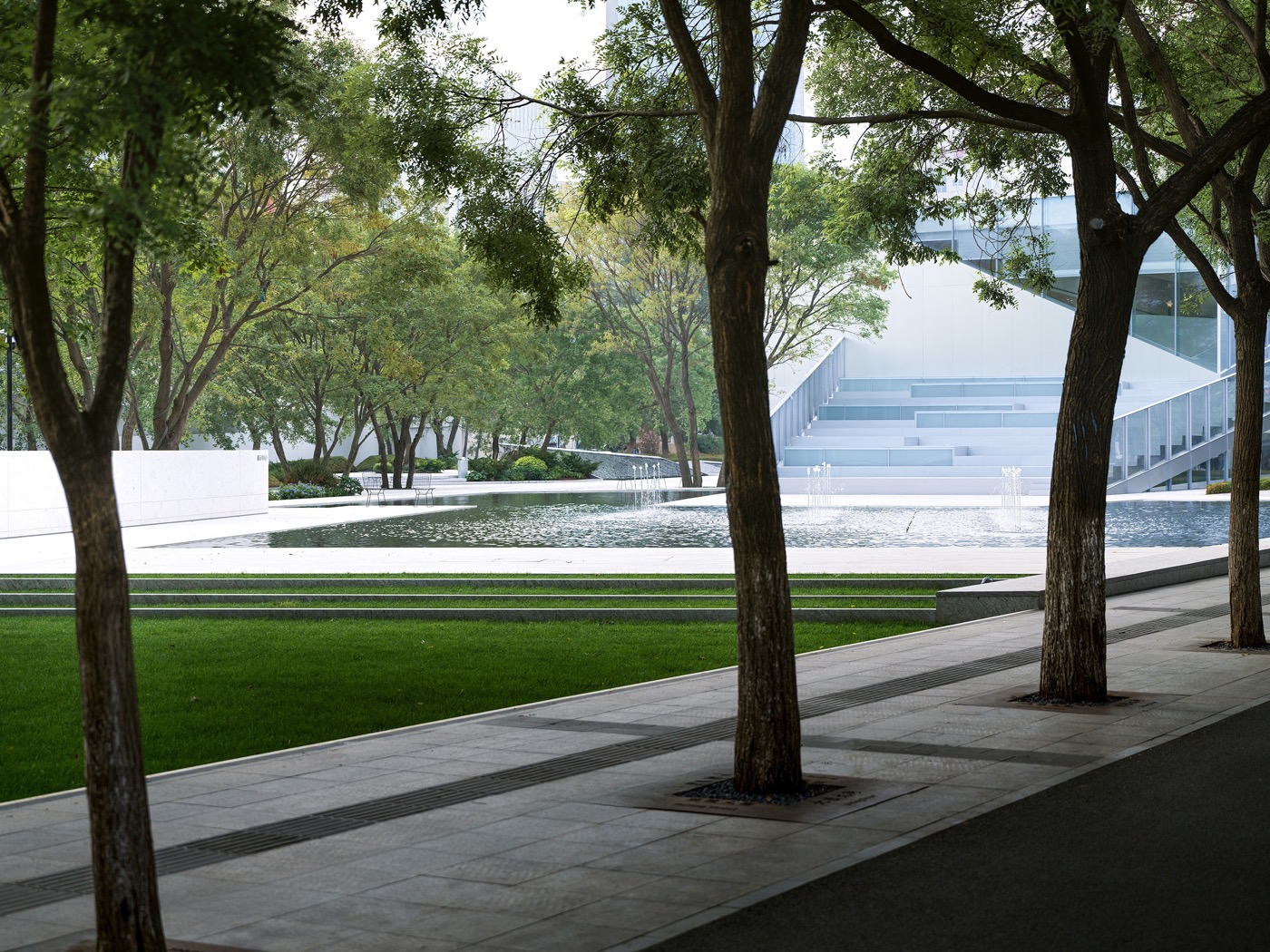 Shenyang CR Land Zhonghuan Yuefu Exhibition Hall by Change Studio ...