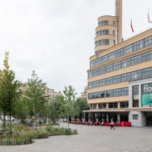 Greening of Flagey and Sainte-Croix Squares – Brussels by Kollektif ...