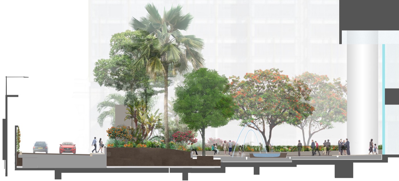 Taikoo Place by King Charles Street Quad by Gustafson Porter + Bowman ...